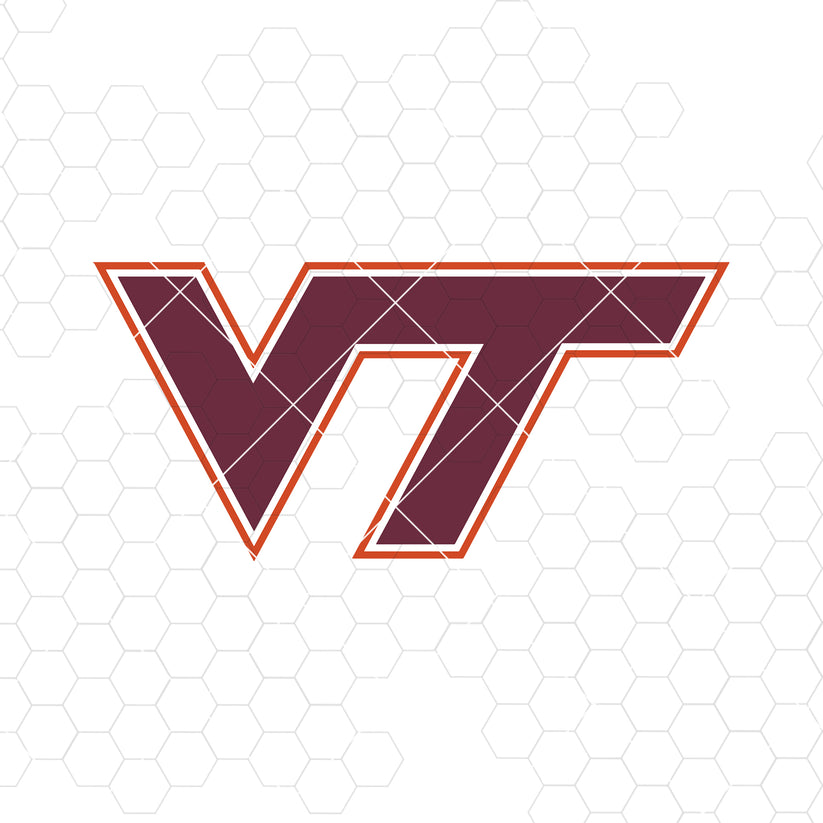 Virginia Tech Digital Cut Files Svg, Dxf, Eps, Png, Cricut Vector ...
