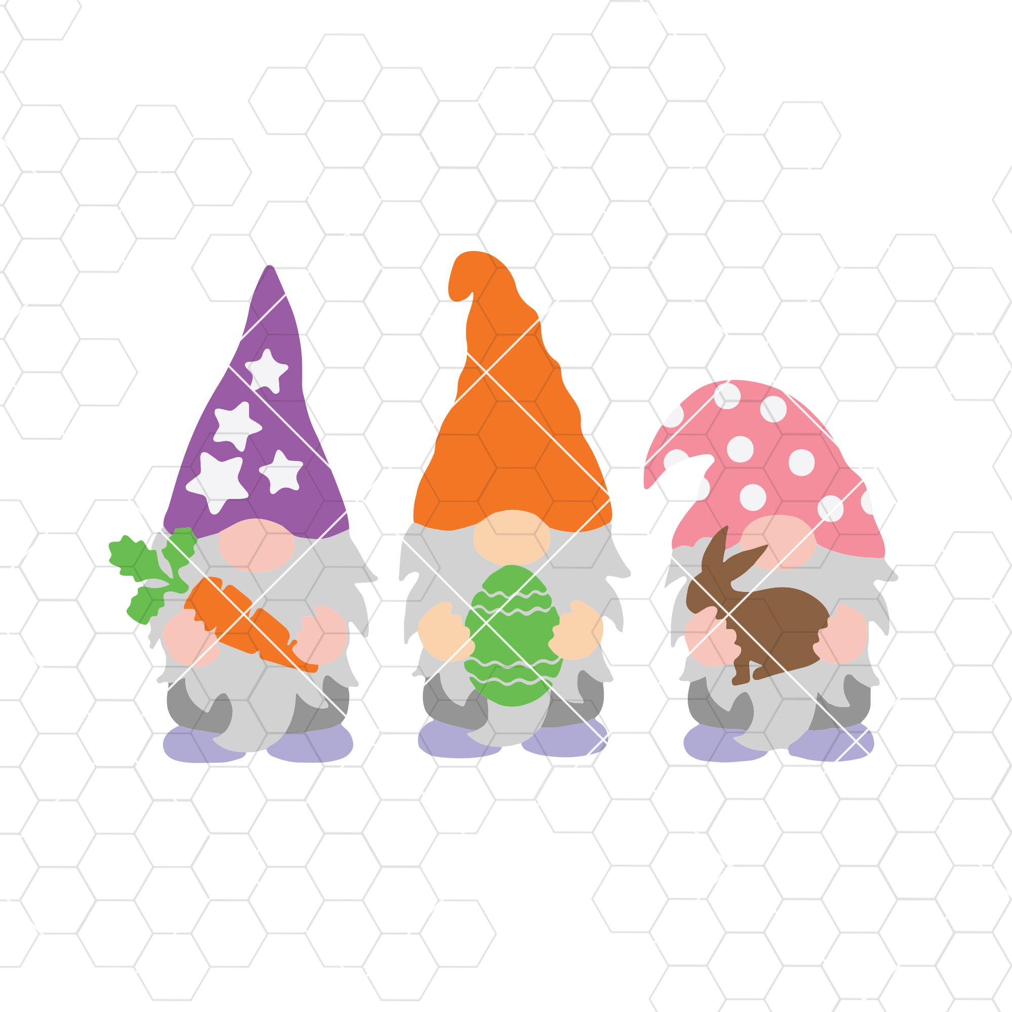 Easter Gnomes Svg, Easter Svg, Gnome Svg, Dxf, Png, Easter Clipart ...