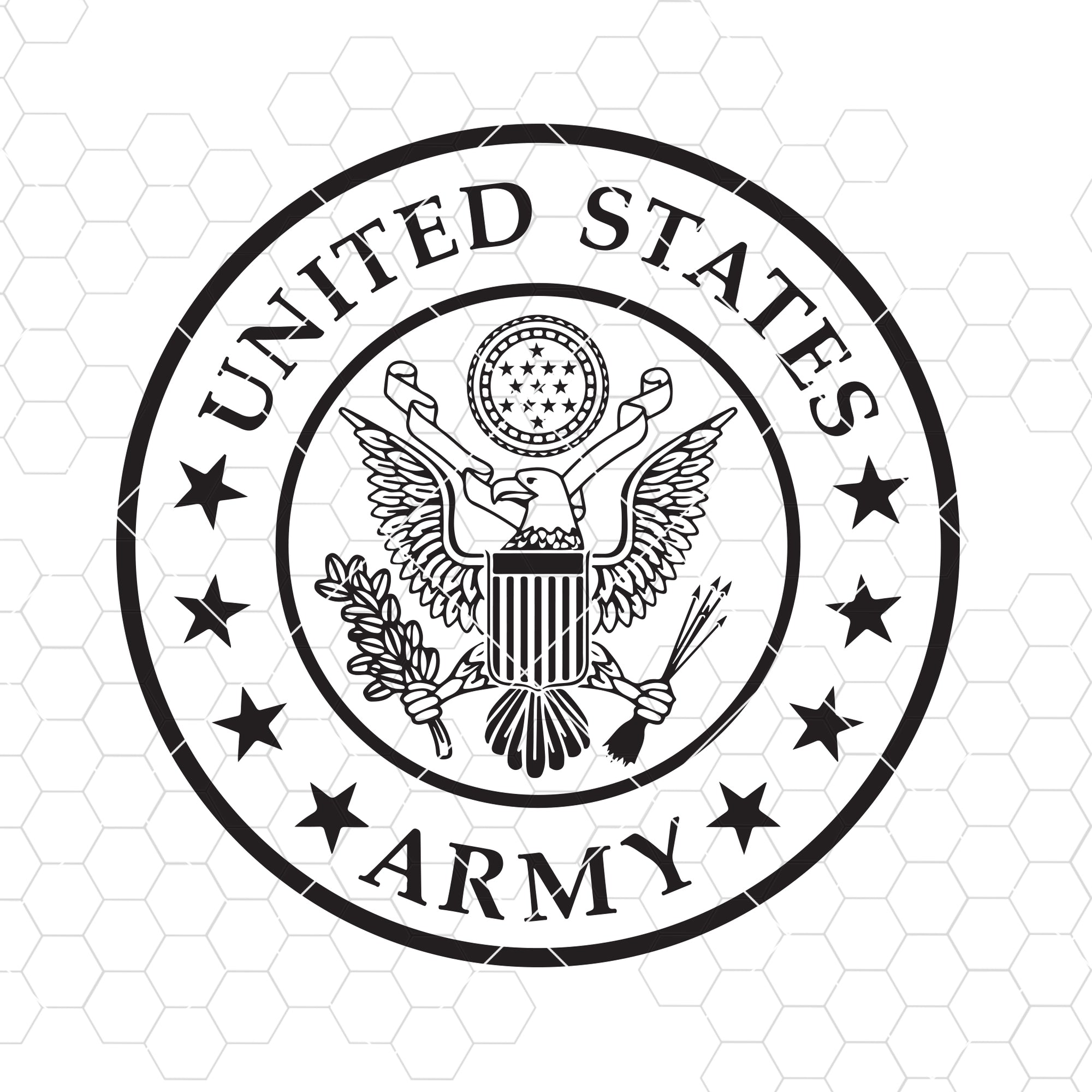 Us army emblem svg. US army emblem svg cut. Symbol us army svg. US army ...