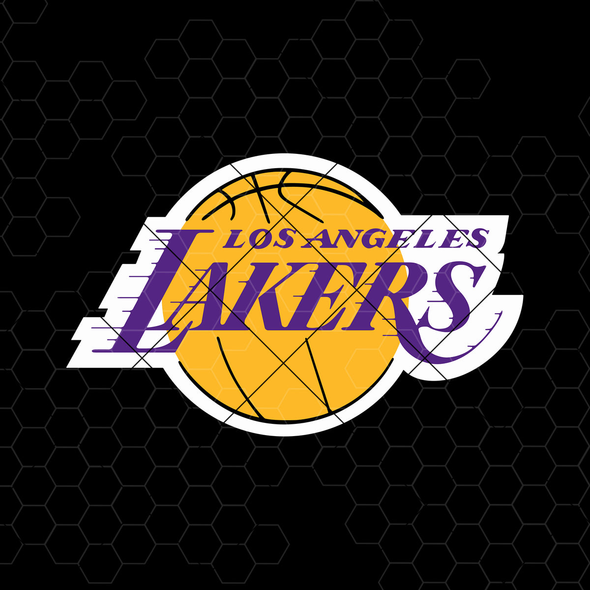 Los Angeles Lakers Digital Cut Files Svg, Dxf, Eps, Png, Cricut Vector ...