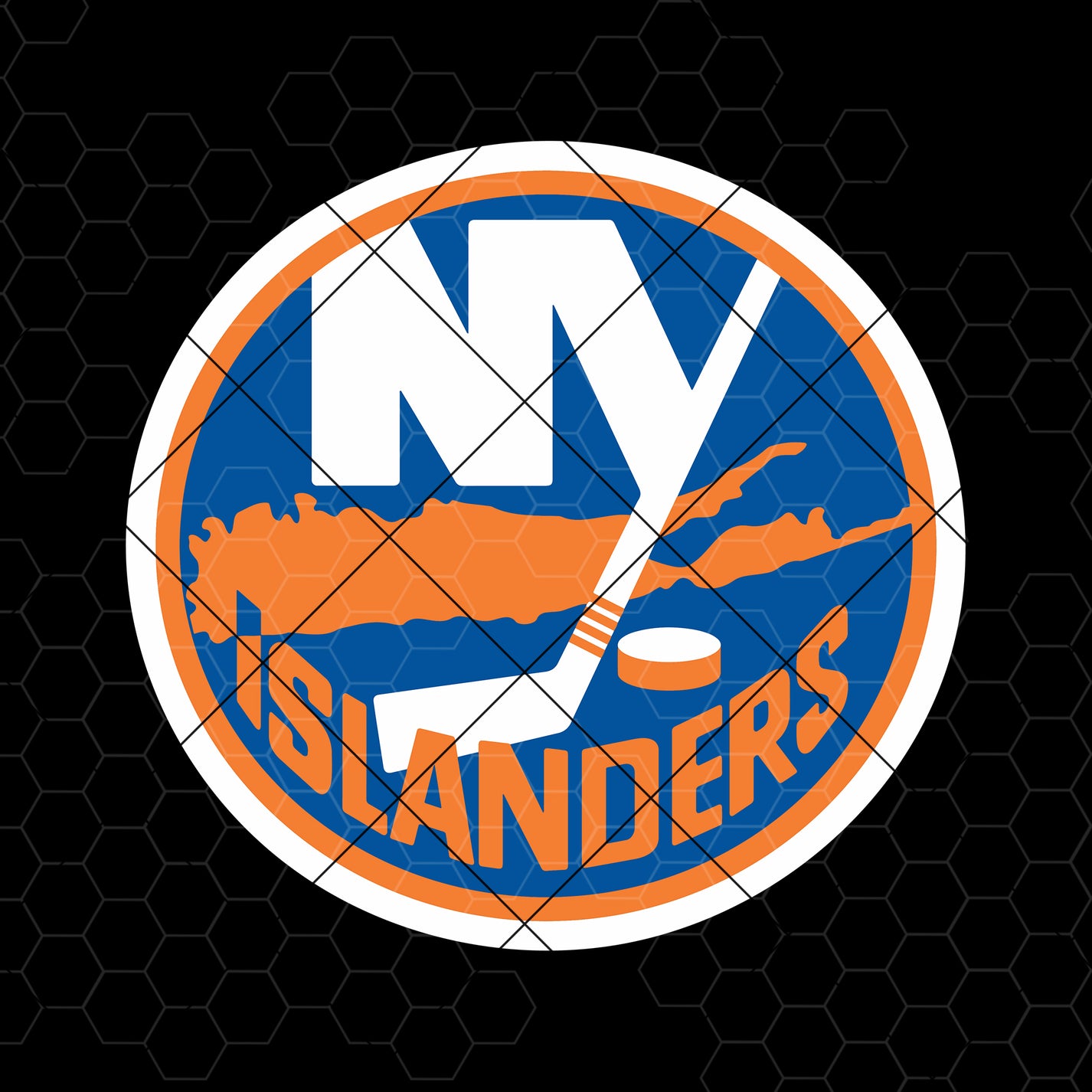 New York Islanders Digital Cut Files Svg, Dxf, Eps, Png, Cricut Vector ...