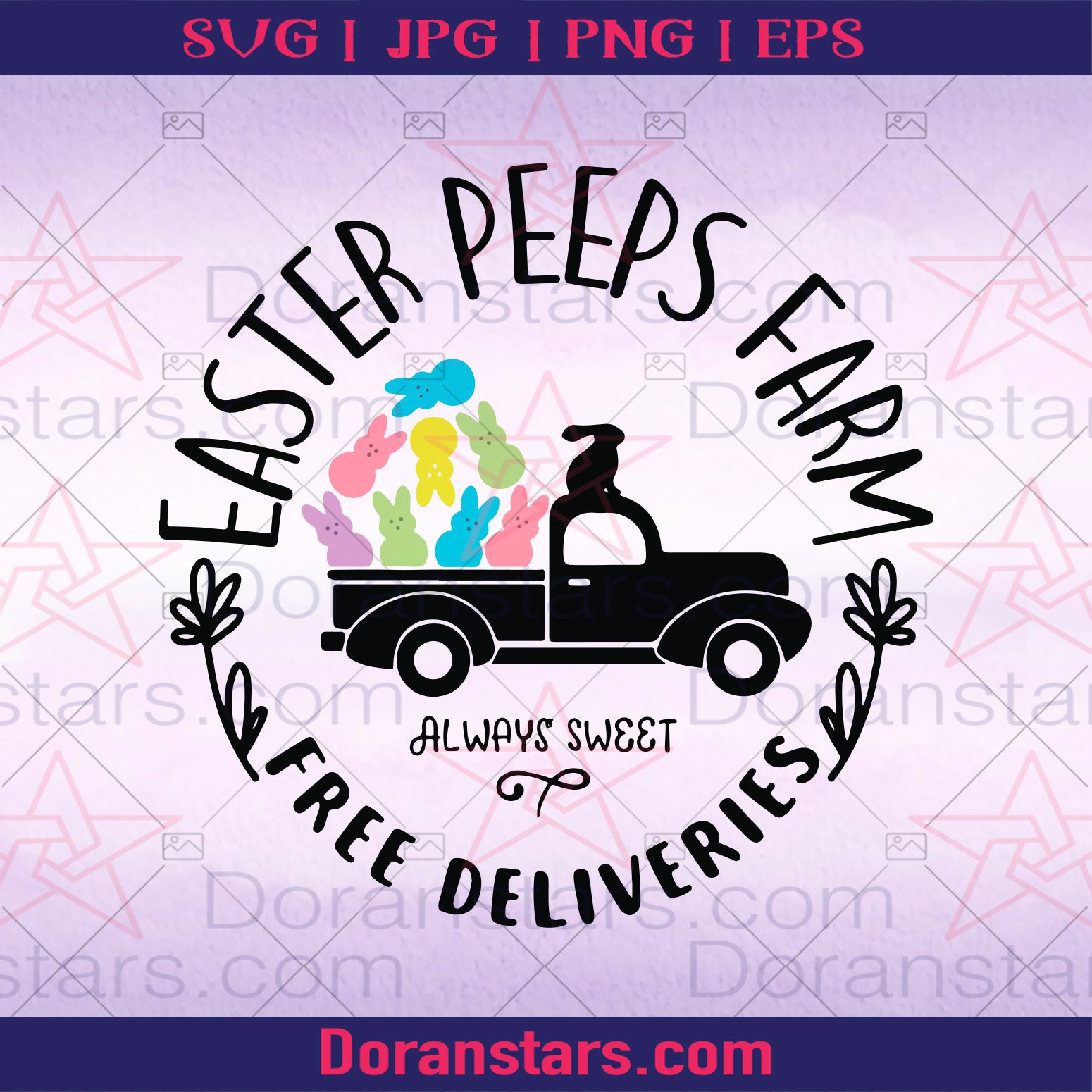 EASTER_PEEPS_FARM Svg, EASTER_PEEPS_FARM Svg, EASTER Svg, PEEPS_FARM ...