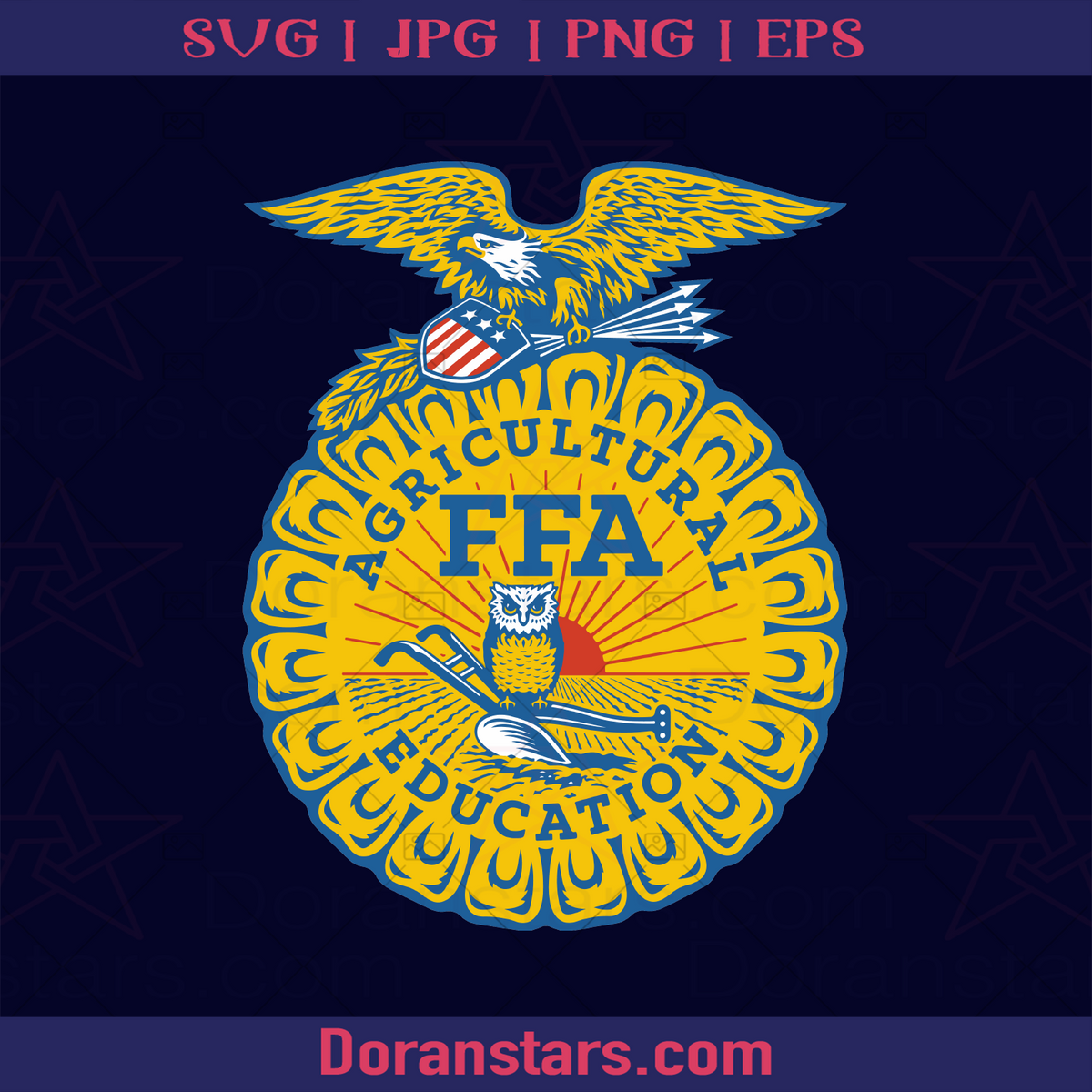 Farmer Svg FFA - Future Farmers of America Logo logo, Svg Files For ...