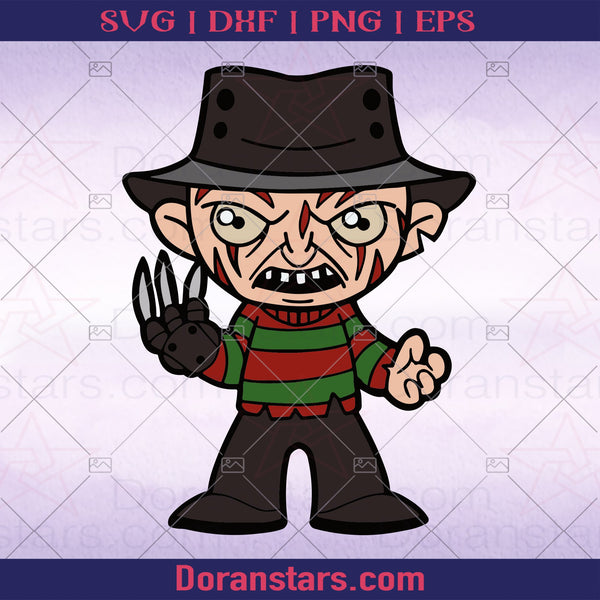 how to draw chibi freddy krueger