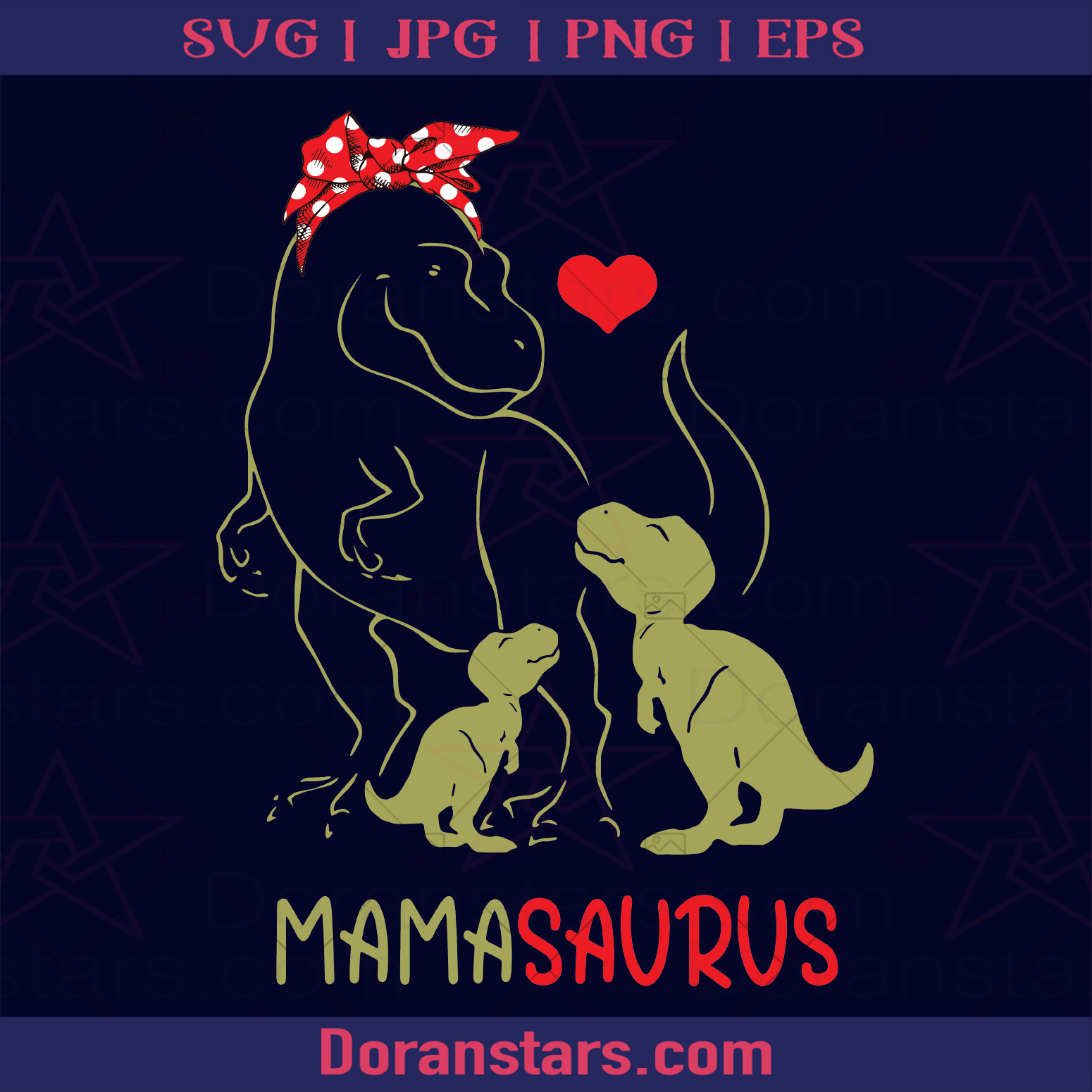 Mother's Day Svg Mamasaurus with tiny Dinos logo, Svg Files For Cricut ...