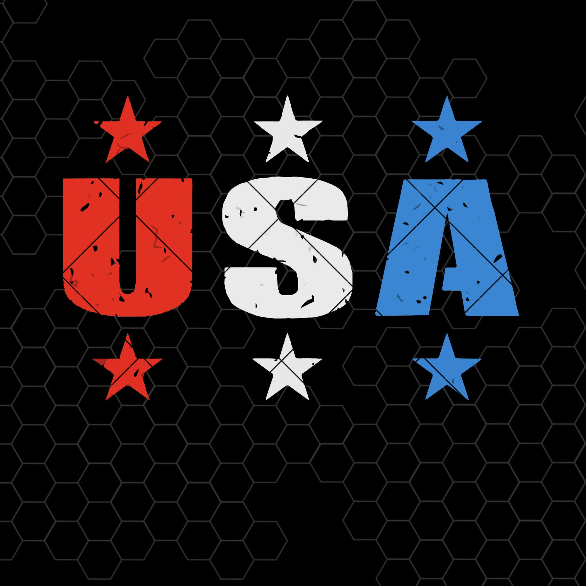 USA Digital Cut Files Svg, Dxf, Eps, Png, Cricut Vector, Digital Cut ...